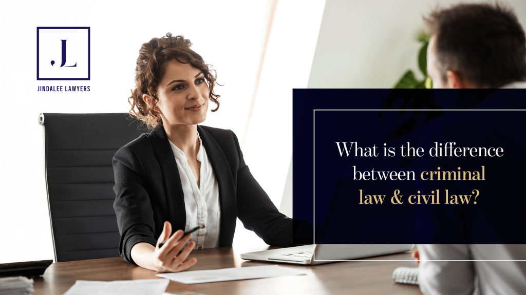 What is the difference between criminal law and civil law? - Jindalee ...